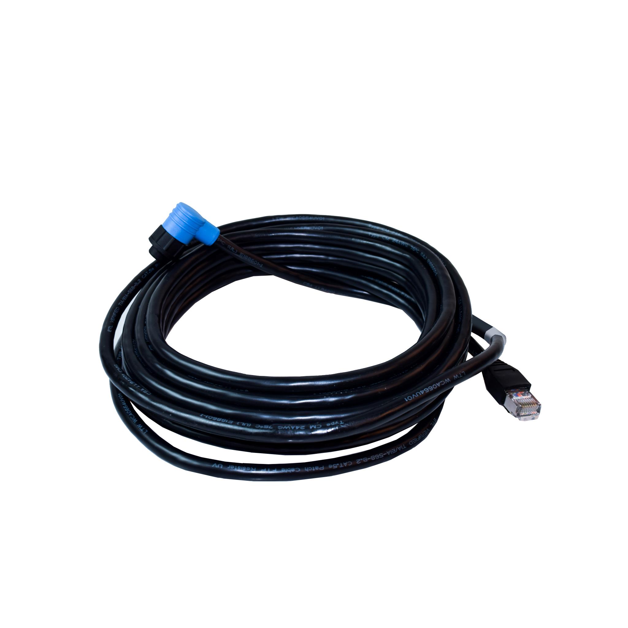 Rocket Ethernet Cable- Light Blue- 6 meters- Right Angle Connector
